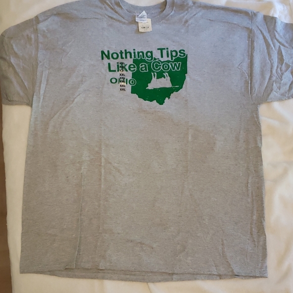 Gildan | Shirts | New Nothing Tips Like A Cow Graphic Tshirt | Poshmark
